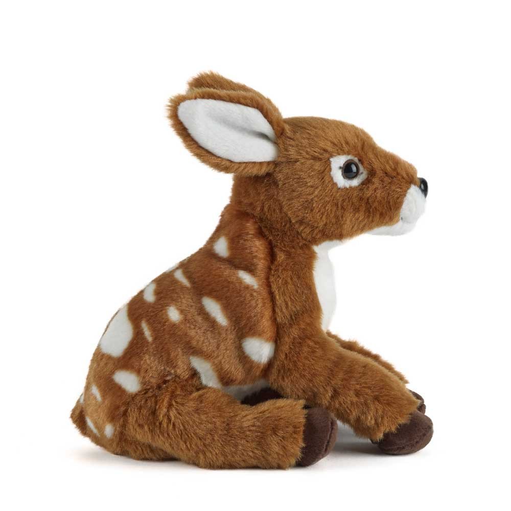 Living Nature Fawn, Realistic Soft Cuddly Baby Deer Toy, Naturli Eco ...