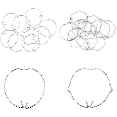 Pack of 4 GU10 & MR16 Retaining Spring Rings Clasp Clips Diameter 50MM ...