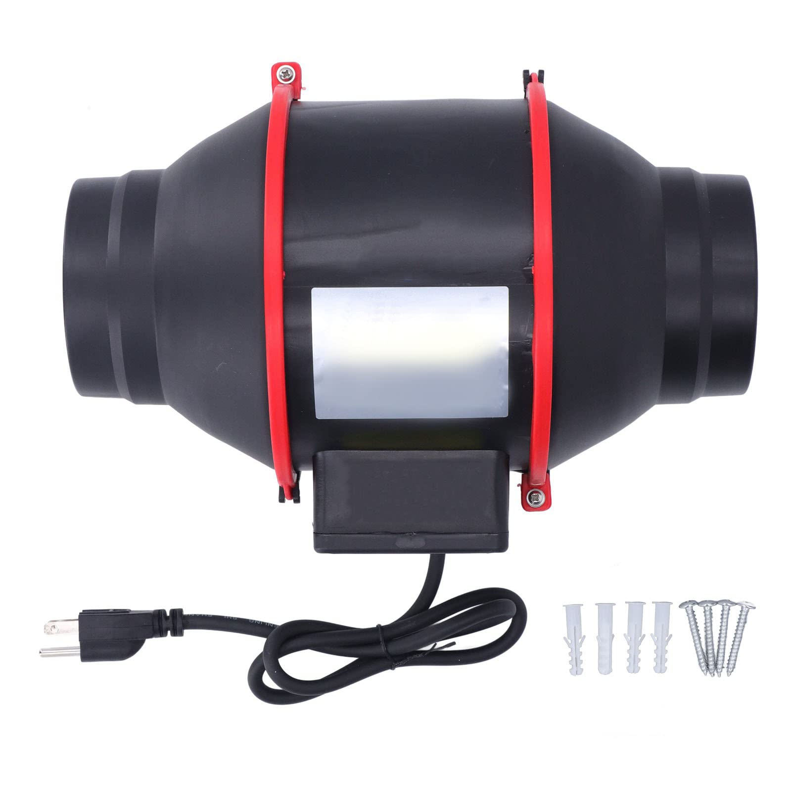 Amazon.com: YJ 100 Duct Fan 4 Inch 40W 2550RPM, Oblique Flow Boost ...