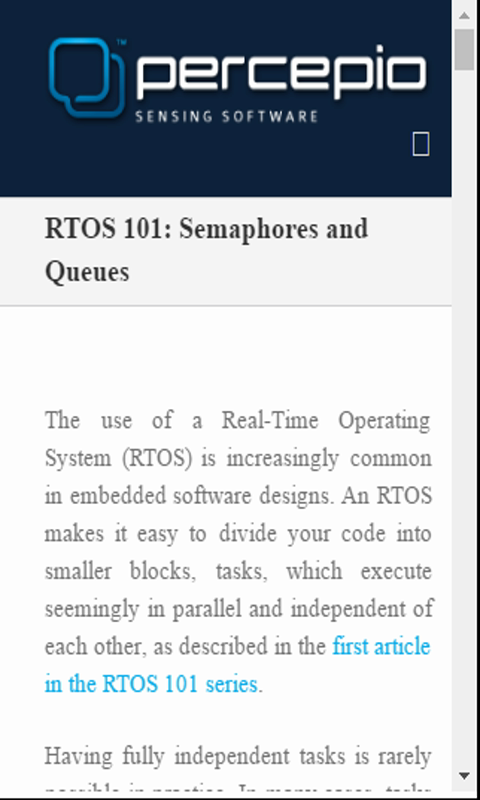 RTOS 101 - App on Amazon Appstore