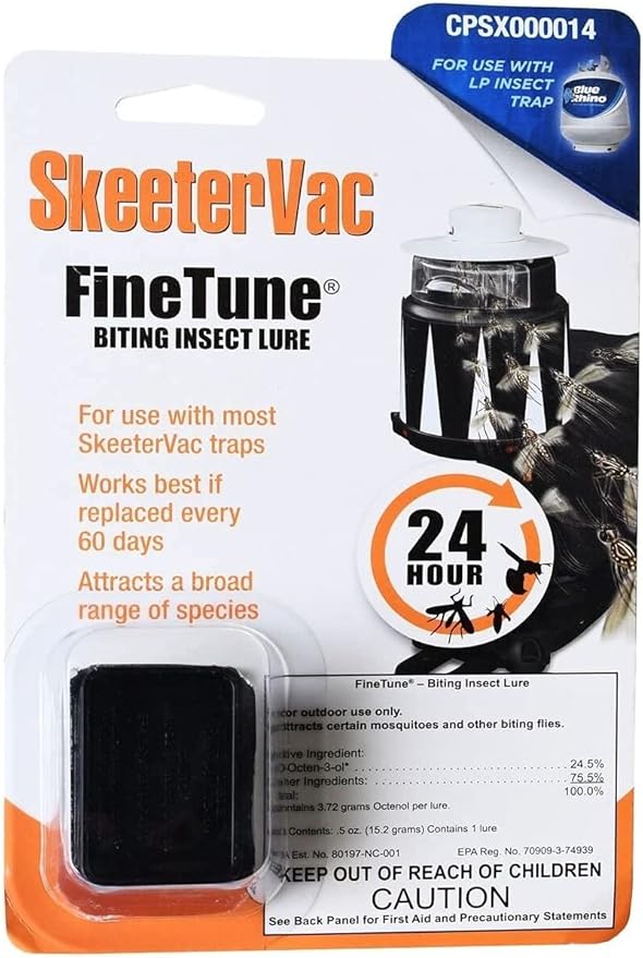 Amazon.com : SkeeterVac Fine Tune Biting Insect Lure Replacement, Use ...
