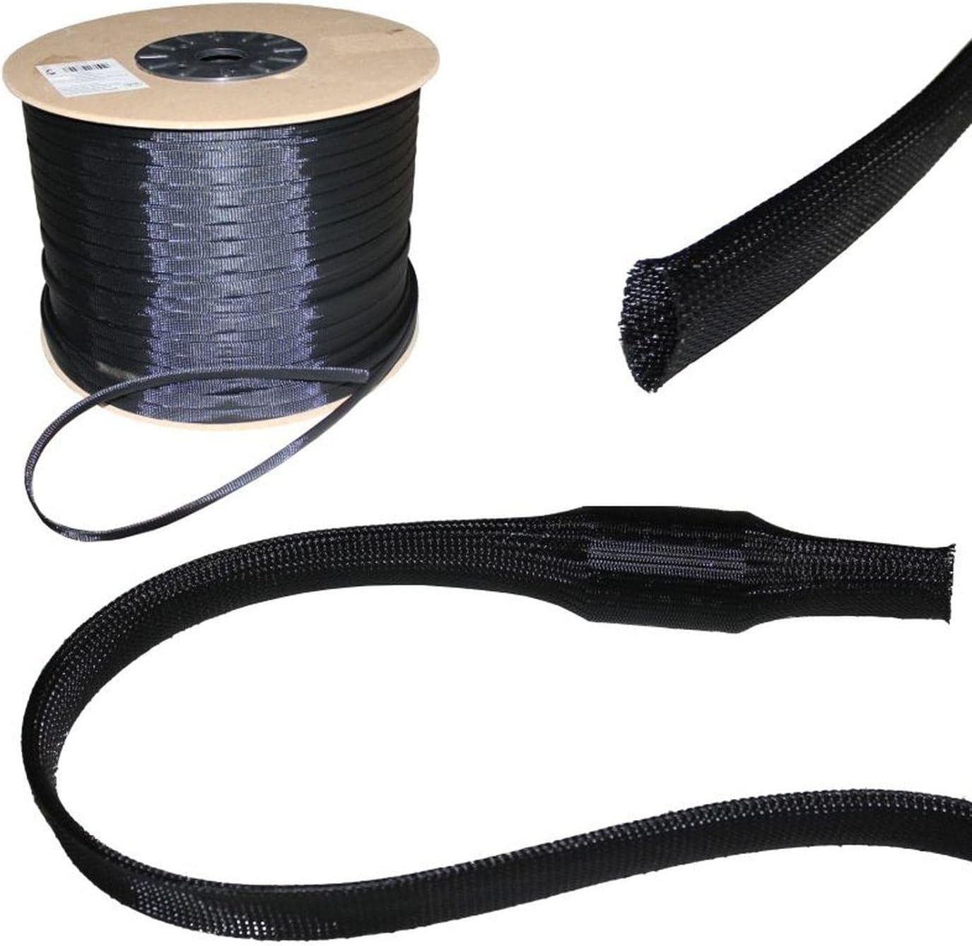 Lumonic 10m guaina intrecciata 5mm (3-7mm) I cavo intrecciato in ...