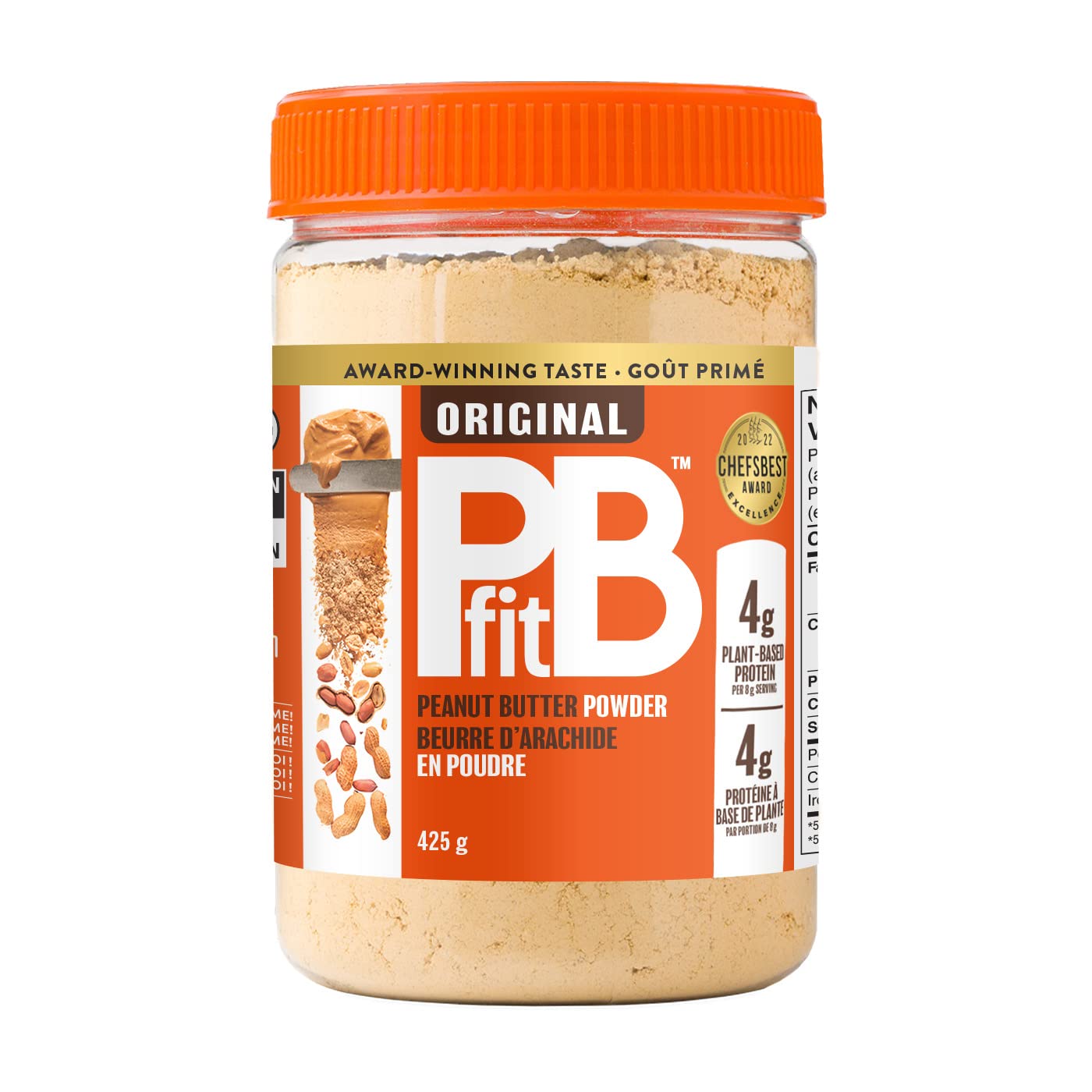 PBfit All-Natural Peanut Butter Powder, Peanut Butter Powder from Real ...