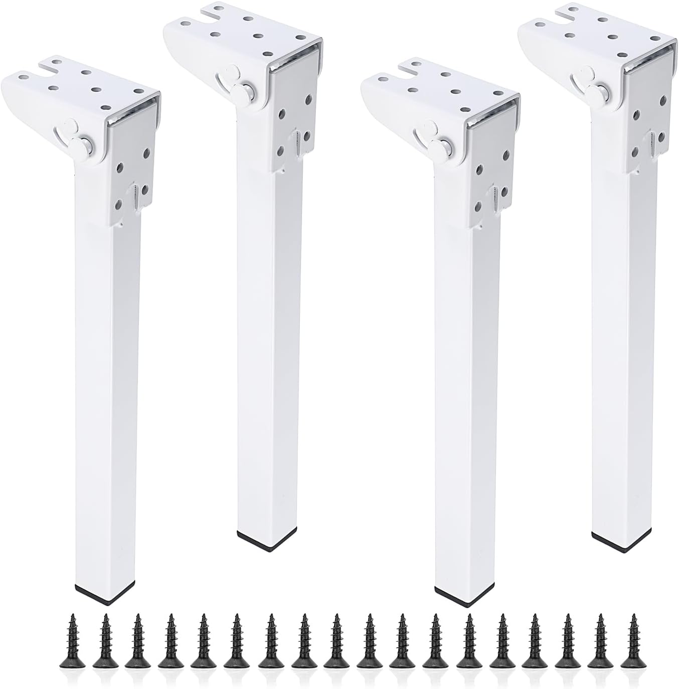 OwnMy 12 Inch Folding Table Legs Heavy Duty Metal Hairpin Table Legs ...