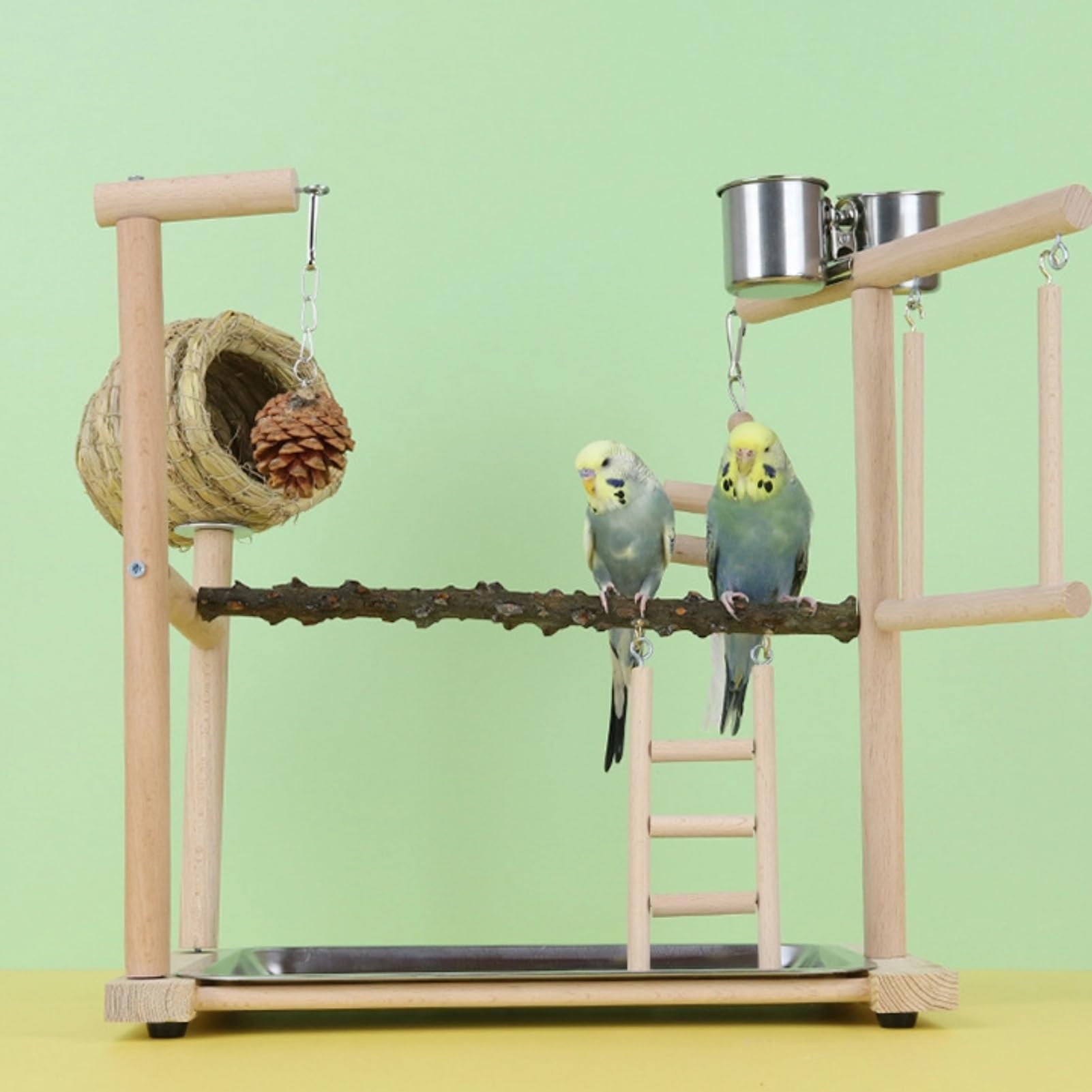 Snapklik.com : GOVNPJ Parrot Playground Playstands, Bird Playgrounds