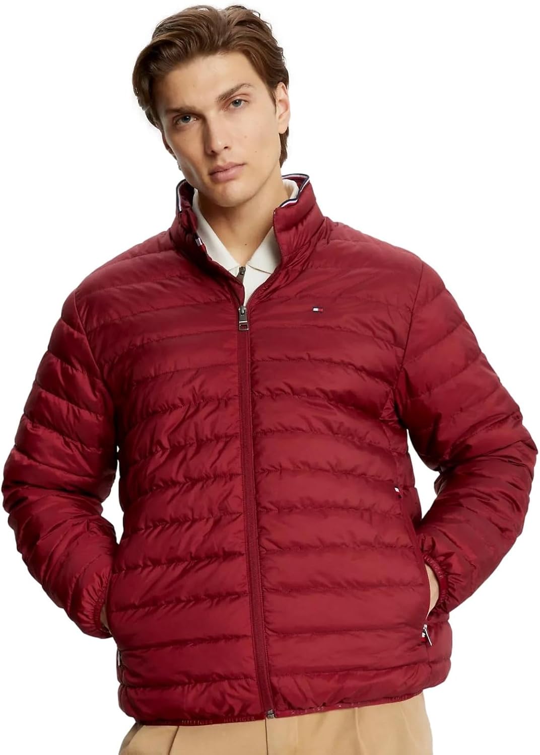 Tommy Hilfiger Men's Lightweight Ultra Loft Packable Puffer Jacket ...