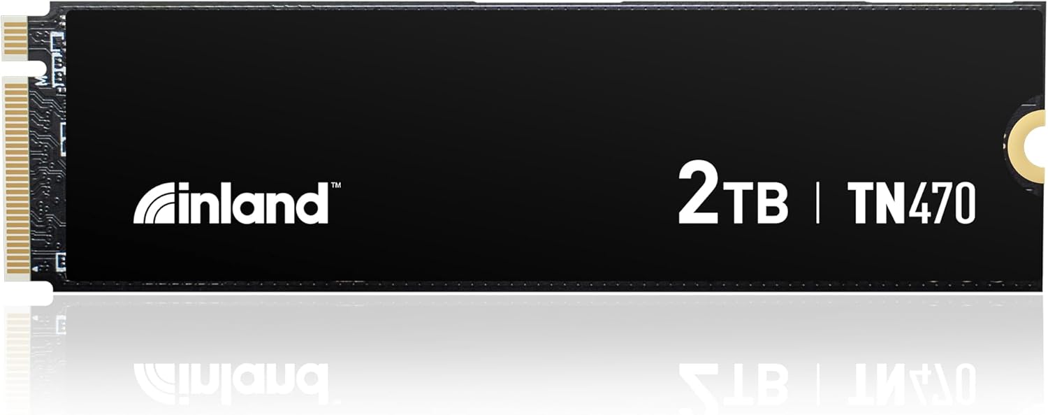 Amazon.com: INLAND TN470 SSD 2TB Gen4 NVMe M.2 Internal Gaming Solid ...