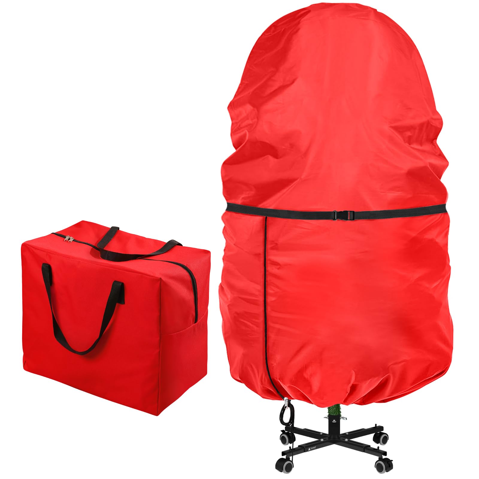 Amazon.com: 2 Pack Christmas Storage Bag – 9 FT Upright Christmas Tree ...