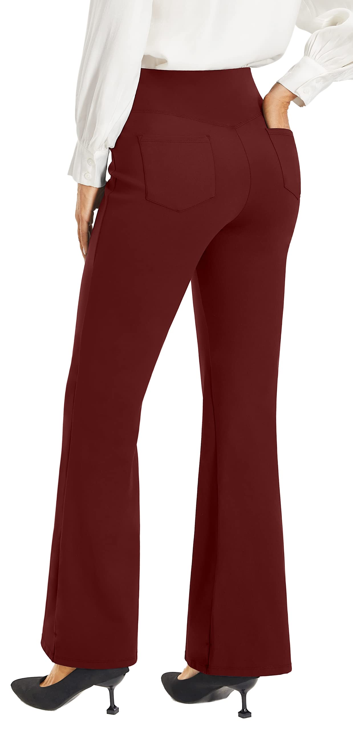 Snapklik.com : AFITNE Yoga Dress Pants For Women, High Waisted Workout ...