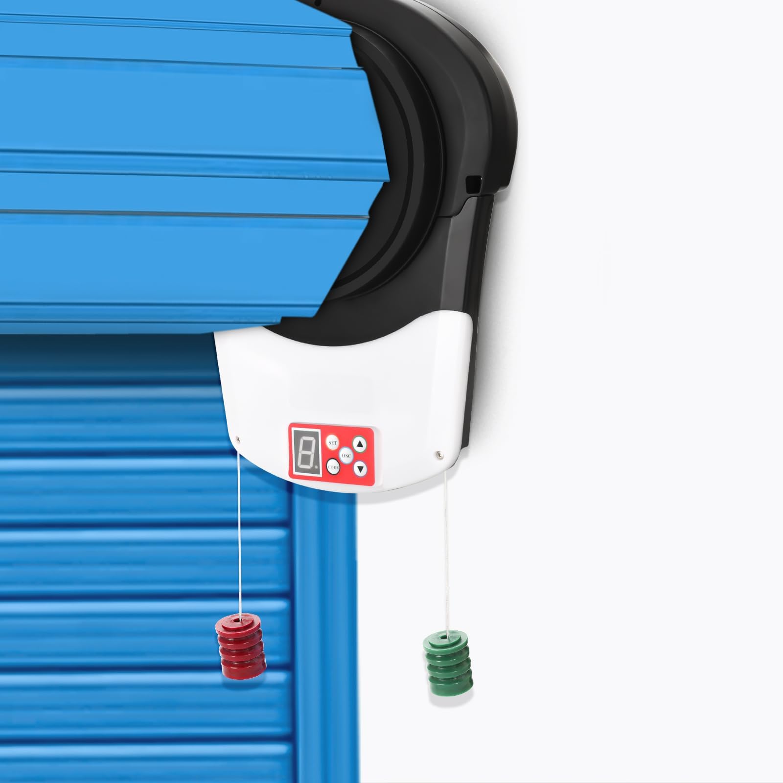 ANNWAH Automatic Roller Up Door Opener with 2 Remotes Commercial Garage ...