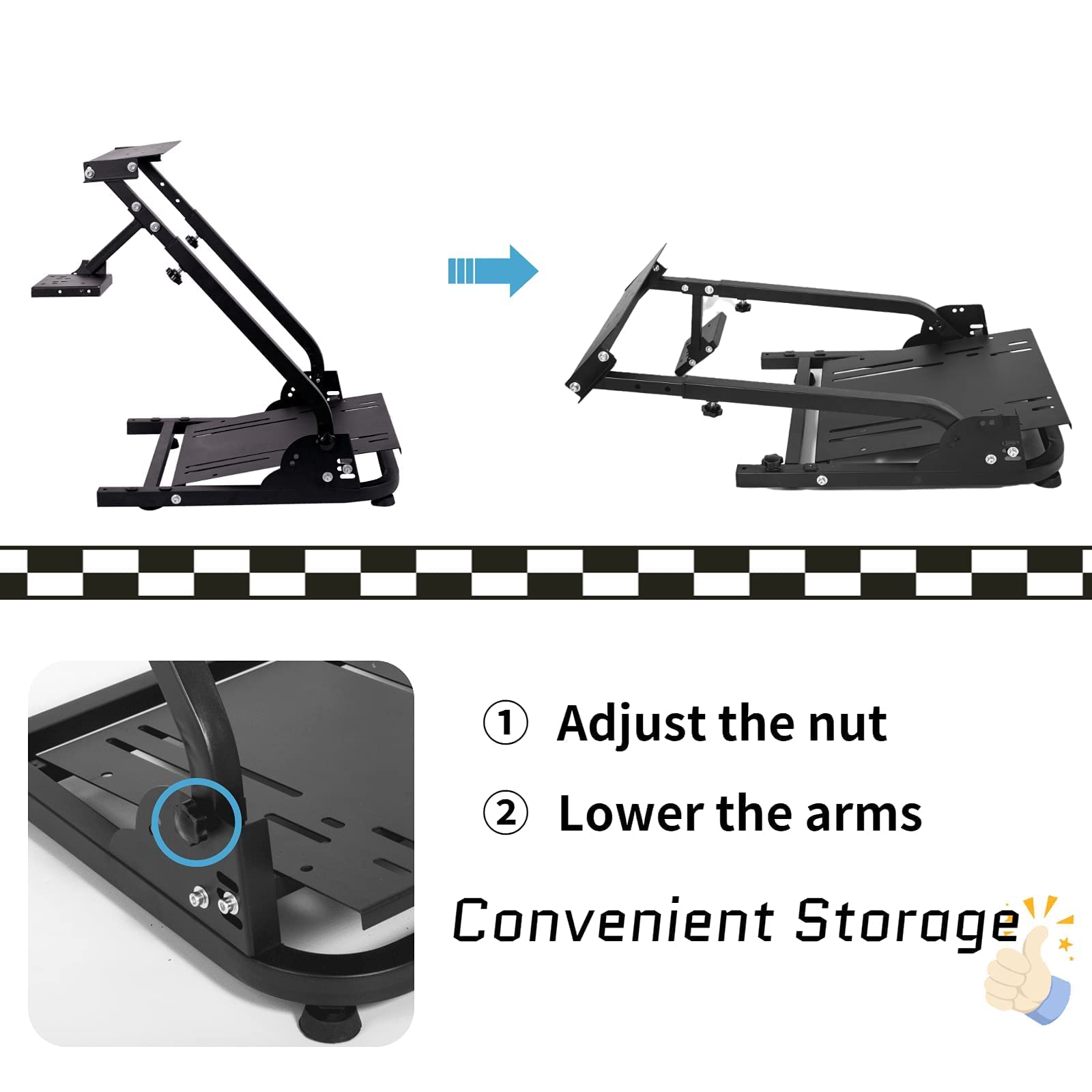 BICストアHottoby G920 G29 Racing Wheel Stand fit for Logitech G27 ...