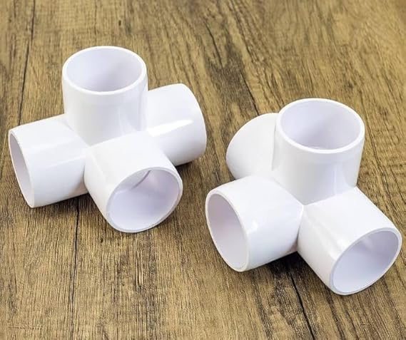 ELECTO UPVC 4 WAY ELBOW 3/4" (25MM) pack of 10 : Amazon.in: Industrial ...