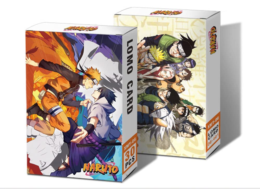 Buy Goodern 30 Pcs Anmie Naruto Lomo Cards Naruto Photo Cards Naruto ...