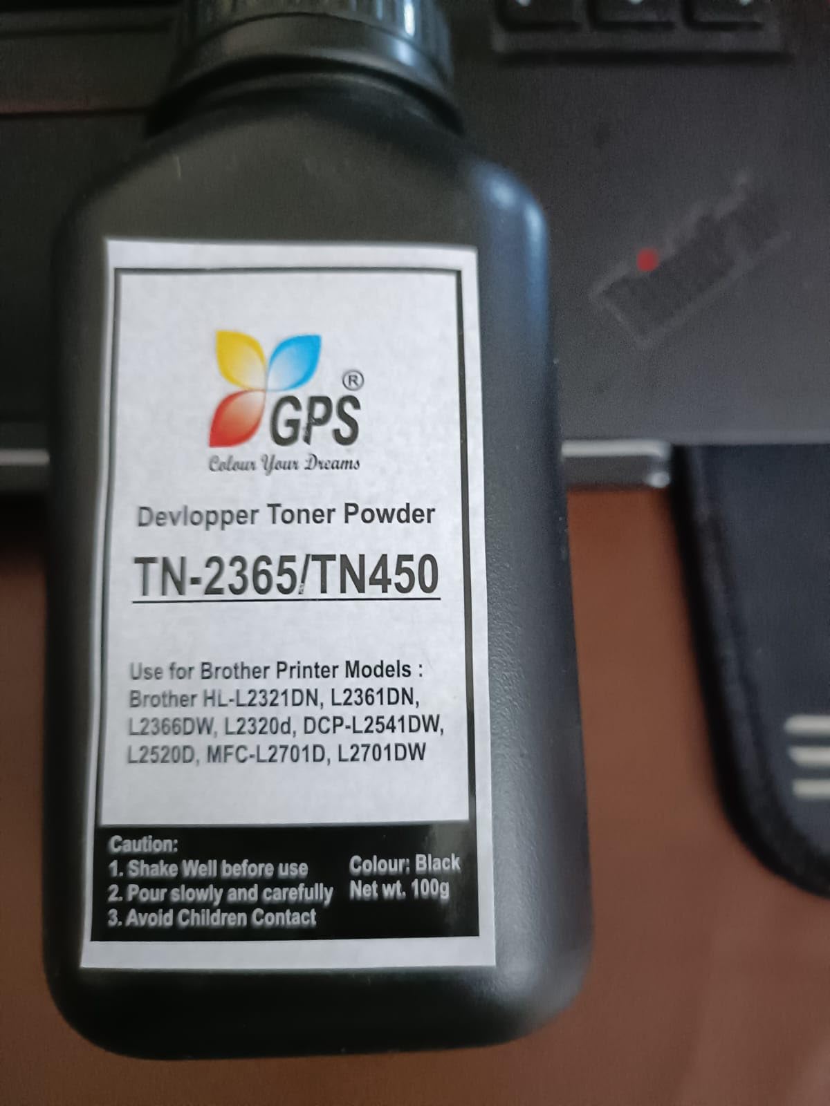 GPS Colour Your Dreams Toner Powder Refill for Brother TN 2365-200gm ...