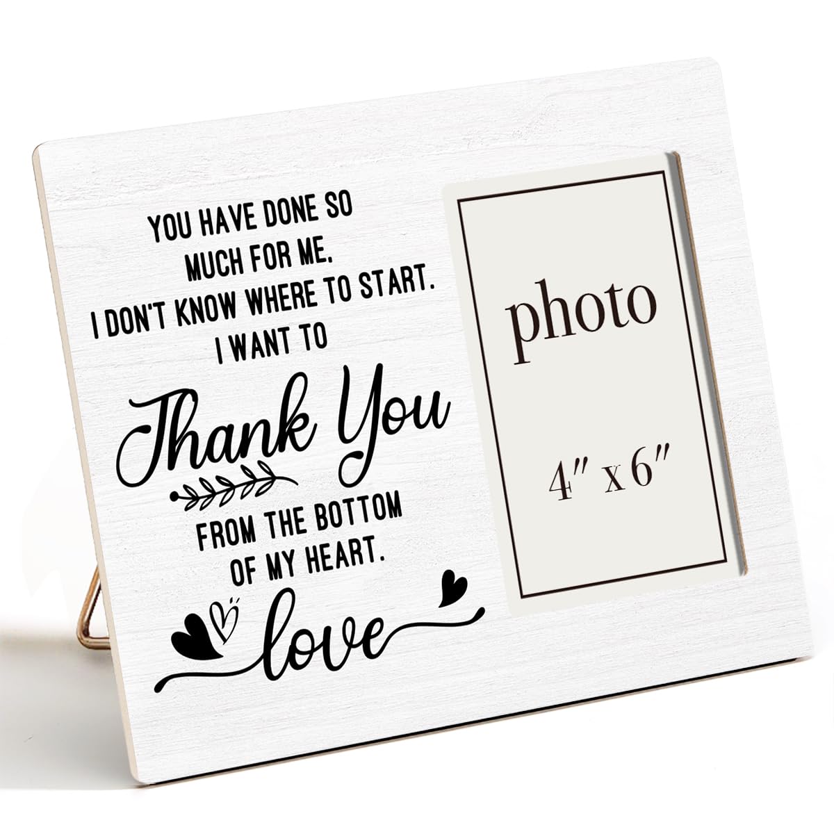 Amazon.com - Zauly Thank You Gift Wood Picture Frame, Thank You Gift ...