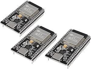 Amazon.com: HiLetgo 3pcs ESP32 ESP-32D ESP-32 CP2012 USB C 38 Pin WiFi+Bluetooth Dual Core Type ...