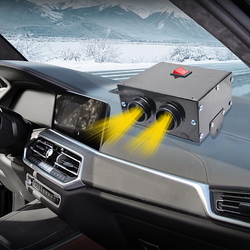 MASO Car Heater,500W Portable Fast Heating Auto Car Heater Defroster ...
