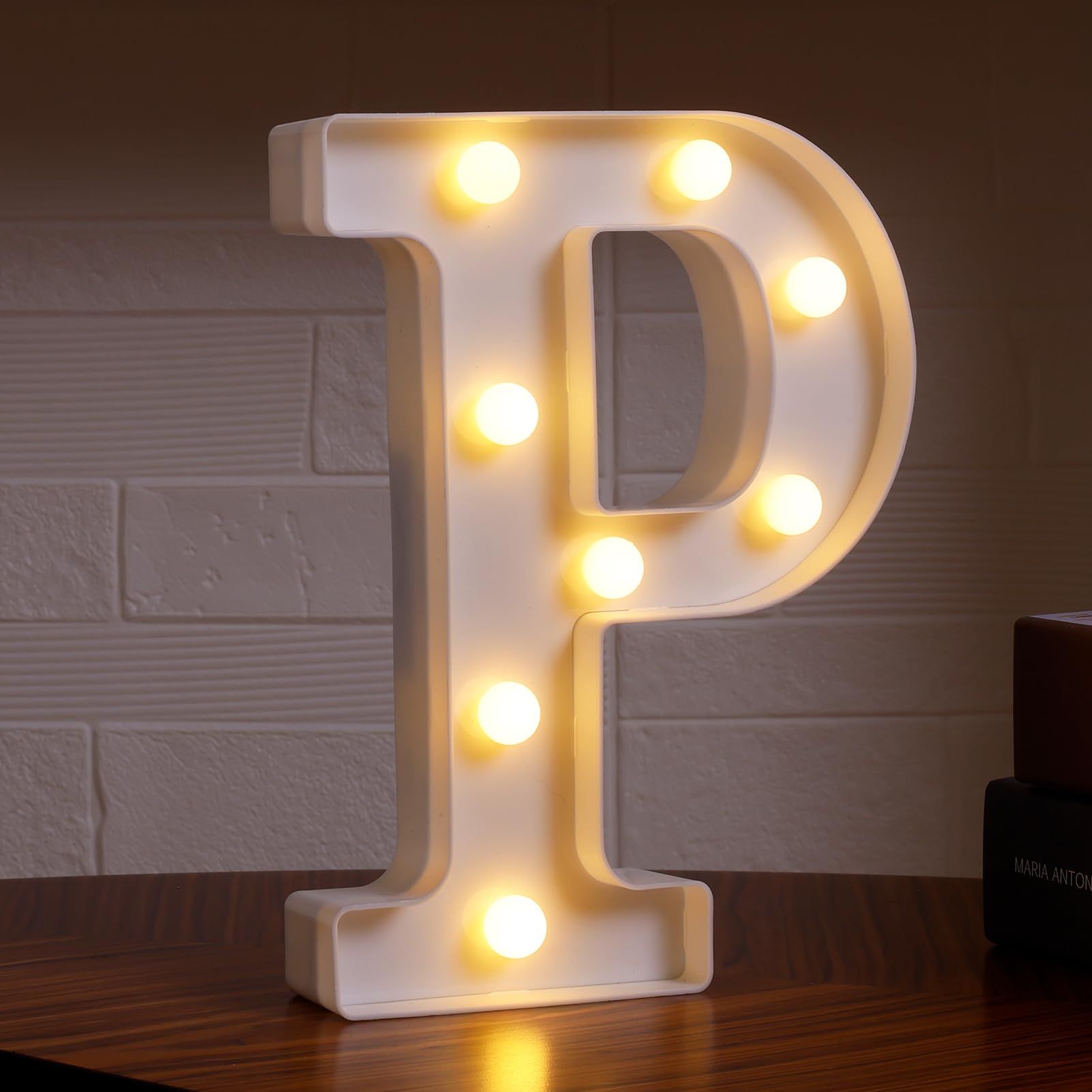 Amazon.com: DyingSwan Led Light Up Letters, 26 Alphabet Marquee Letter ...