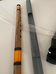Foxit Professional Flutes C Sharp Medium Right Hand Bansuri Size 18.5 ...