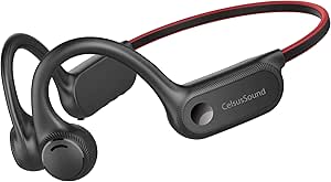 Amazon.com: SilisoundTek Wireless Conduction Headphones,Open-Ear Sports ...