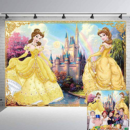 Princess Belle Birthday Wallpaper