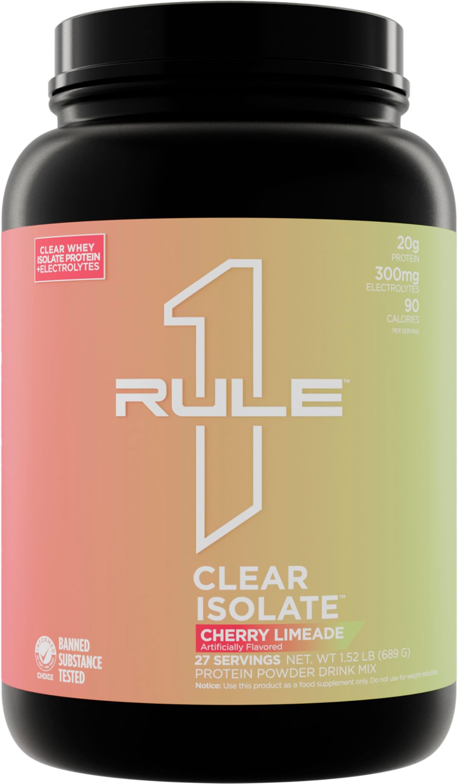 Amazon.com: Rule One Proteins Clear Isolate - 20g All-whey Isolate ...