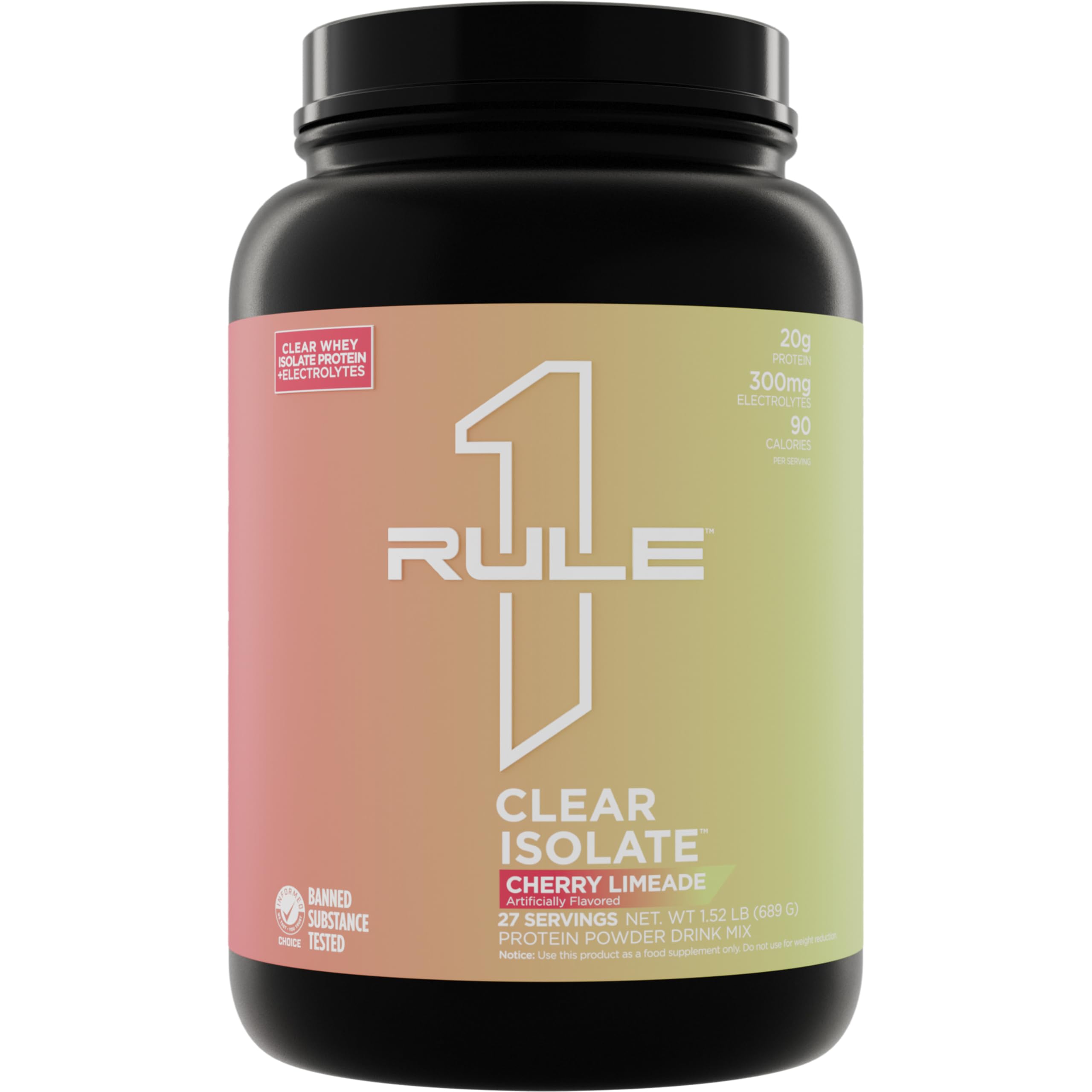Amazon.com: Rule One Proteins Clear Isolate - 20g All-whey Isolate ...