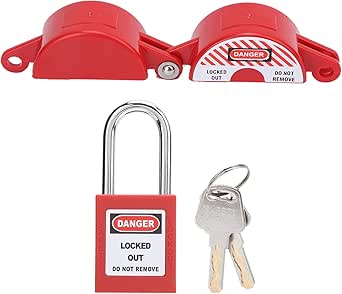 Amazon.co.jp: JOLUCE Valve Safety Lock, Valve Lockout ABS Plastic for ...