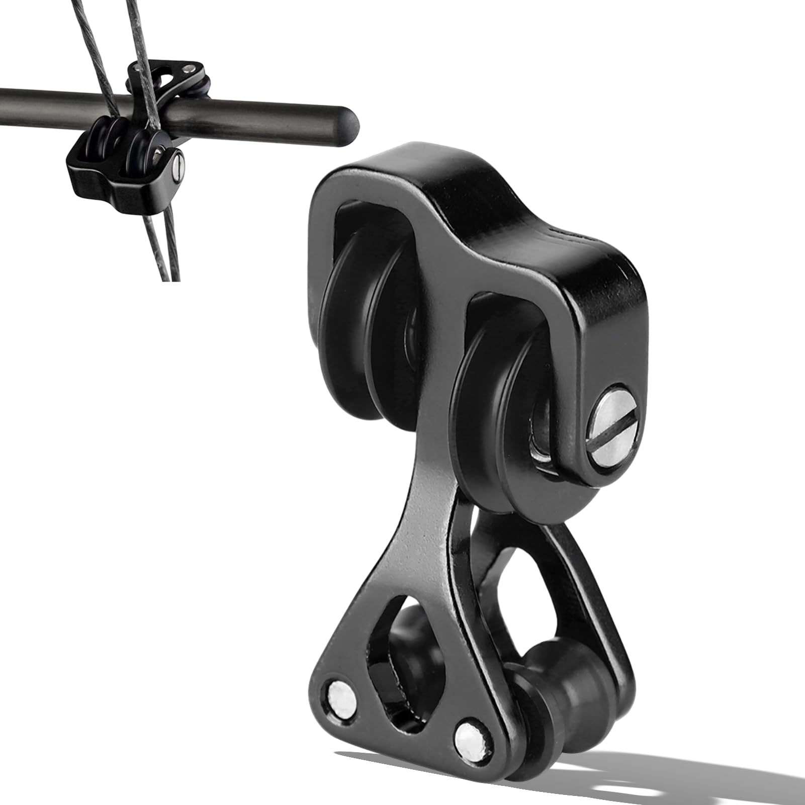 Amazon.com : Archery Cable Slide, Aluminium Alloy Compound Bow Cable ...