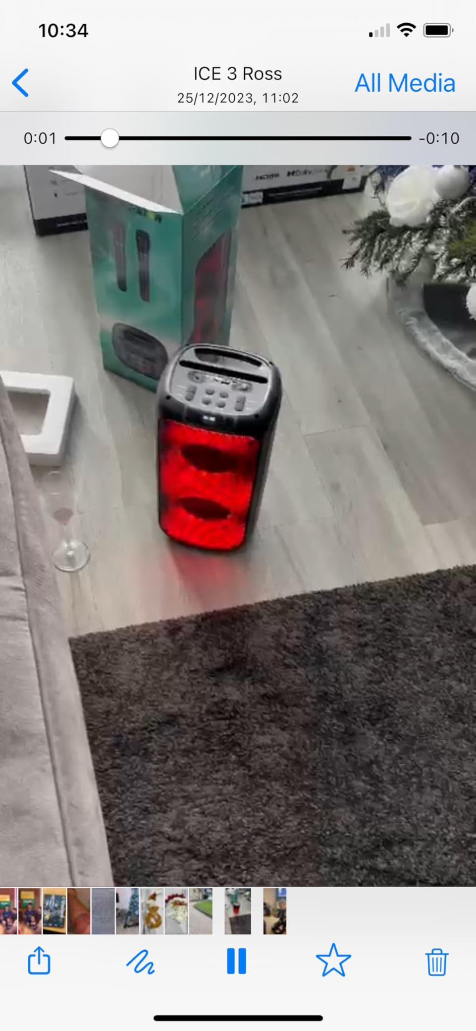 Vocal-Star Portable Karaoke Machine With Bluetooth, 2 Microphones, 100w ...