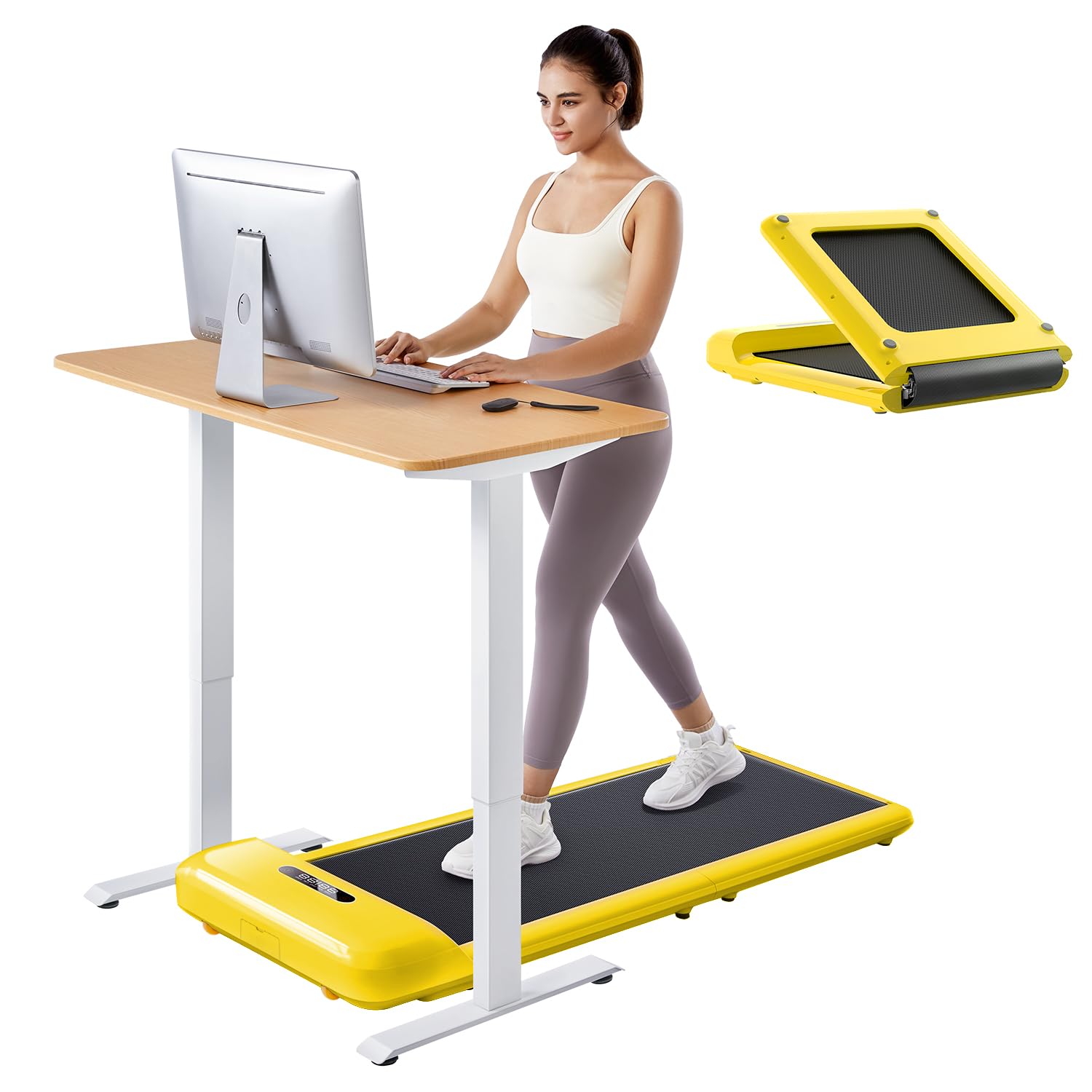 Snapklik.com : WALKINGPAD C2 Folding Walking Pad, Under Desk Treadmill ...