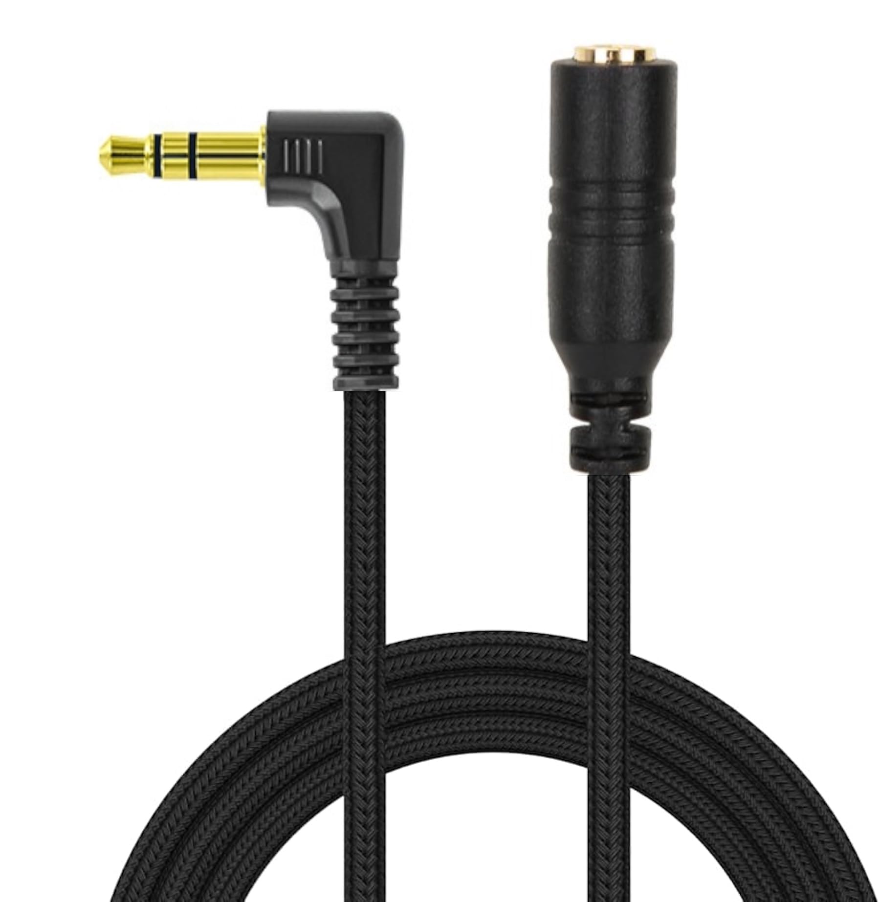 Amazon.com: 12-Ft Extra Long 3.5mm Male to 3.5mm Female (1/8 to 1/8 ...