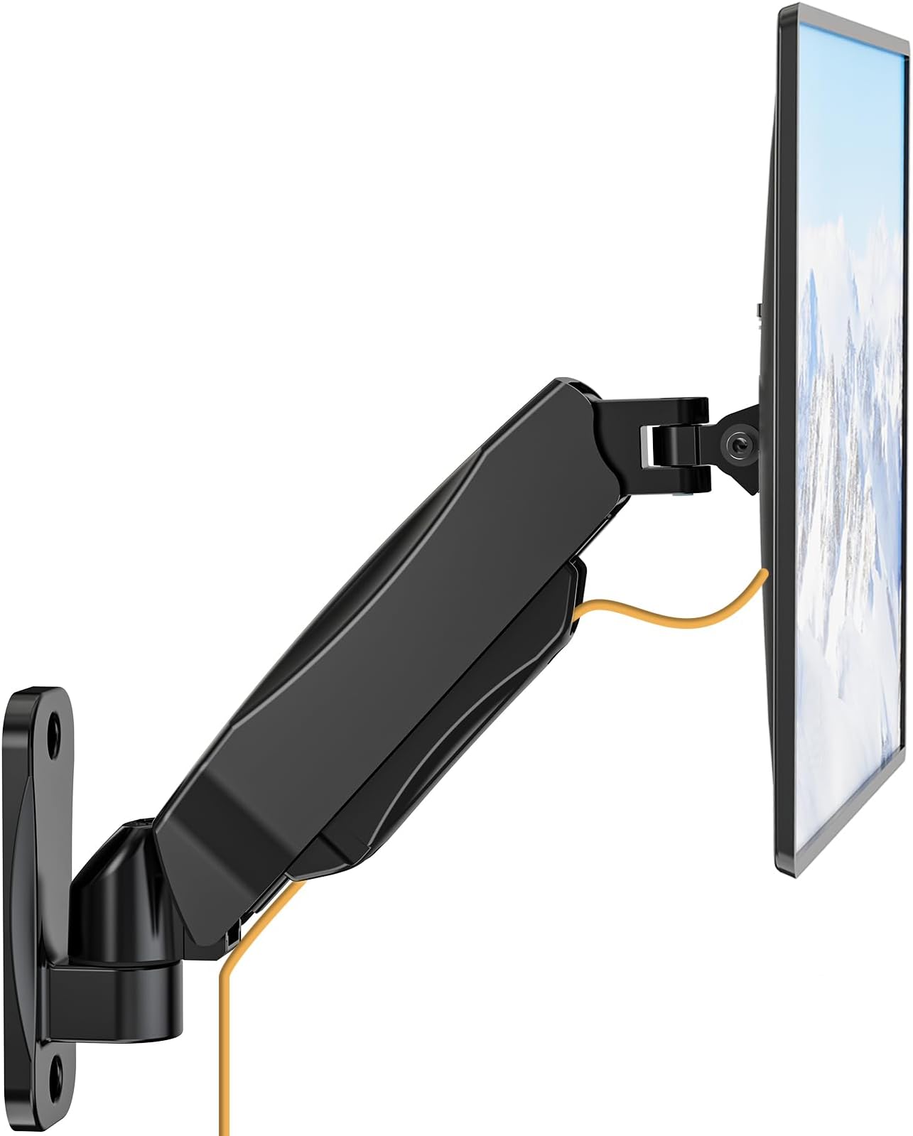 Amazon.com: ELG Full Motion Swivel Monitor Wall Mount Stand Gas Spring ...
