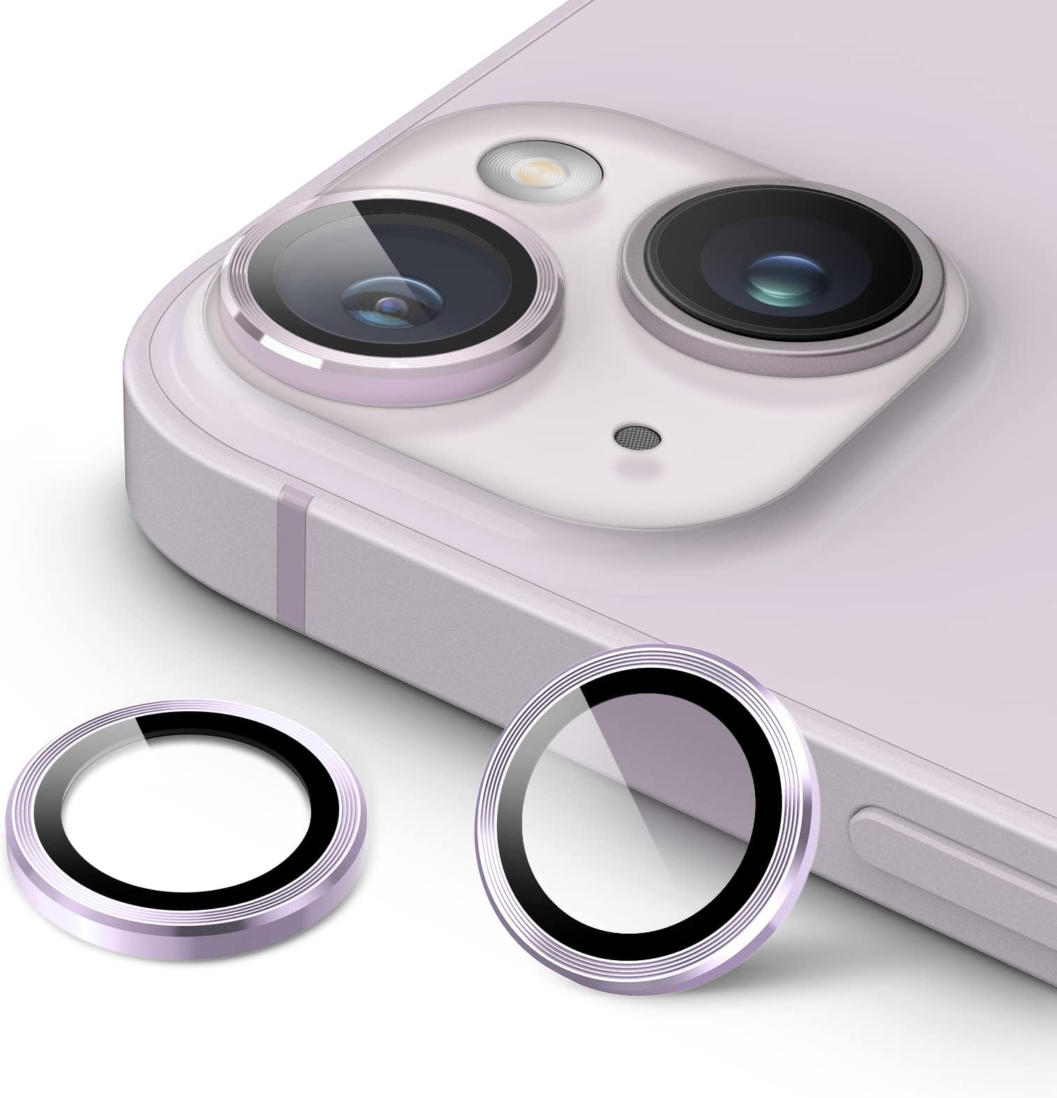 Amazon.com: JETech Camera Lens Protector for iPhone 14 6.1-Inch and ...