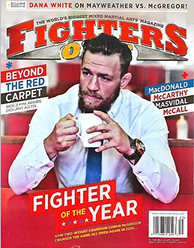 Fighters Only Magazine May 2017 CONOR MCGREGOR, Dana White, Mayweather ...