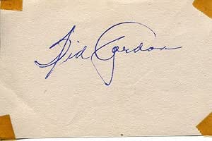Sid Gordon Autographed 3x5 Postcard - MLB Cut Signatures at Amazon's ...