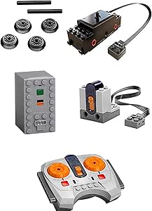 LEGO Functions Power Train Motor kit including IR Receiver, Remote ...