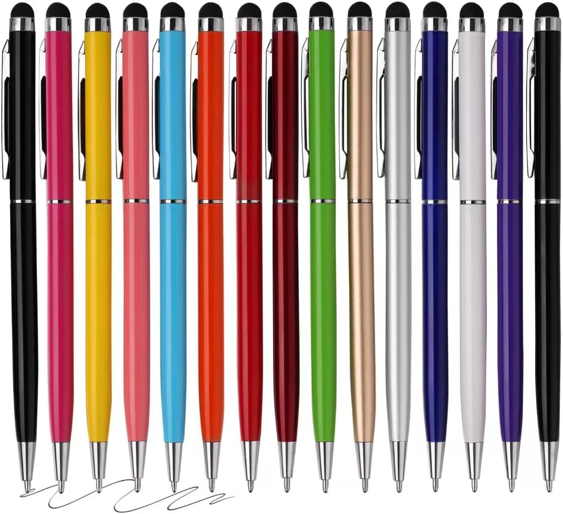 15 Pack Stylus Pens Universal Ballpoint Pen 2 in 1 : Amazon.com.au ...