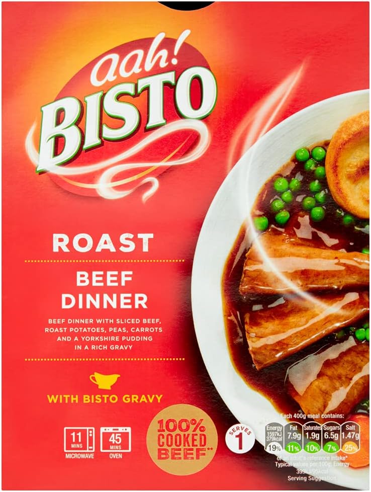 Bisto Roast Beef Dinner, 400g (Frozen) : Amazon.co.uk: Grocery