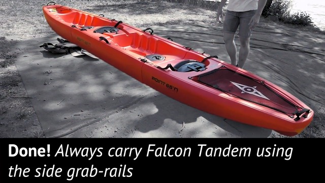 Watch Point 65 Sweden Falcon Modular Kayak Assembly on Amazon Live