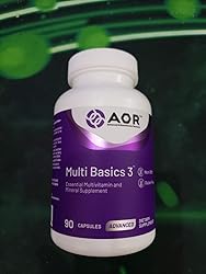 Amazon.com: AOR, Multi Basics 3, Essential Multivitamin, Fully Balanced ...
