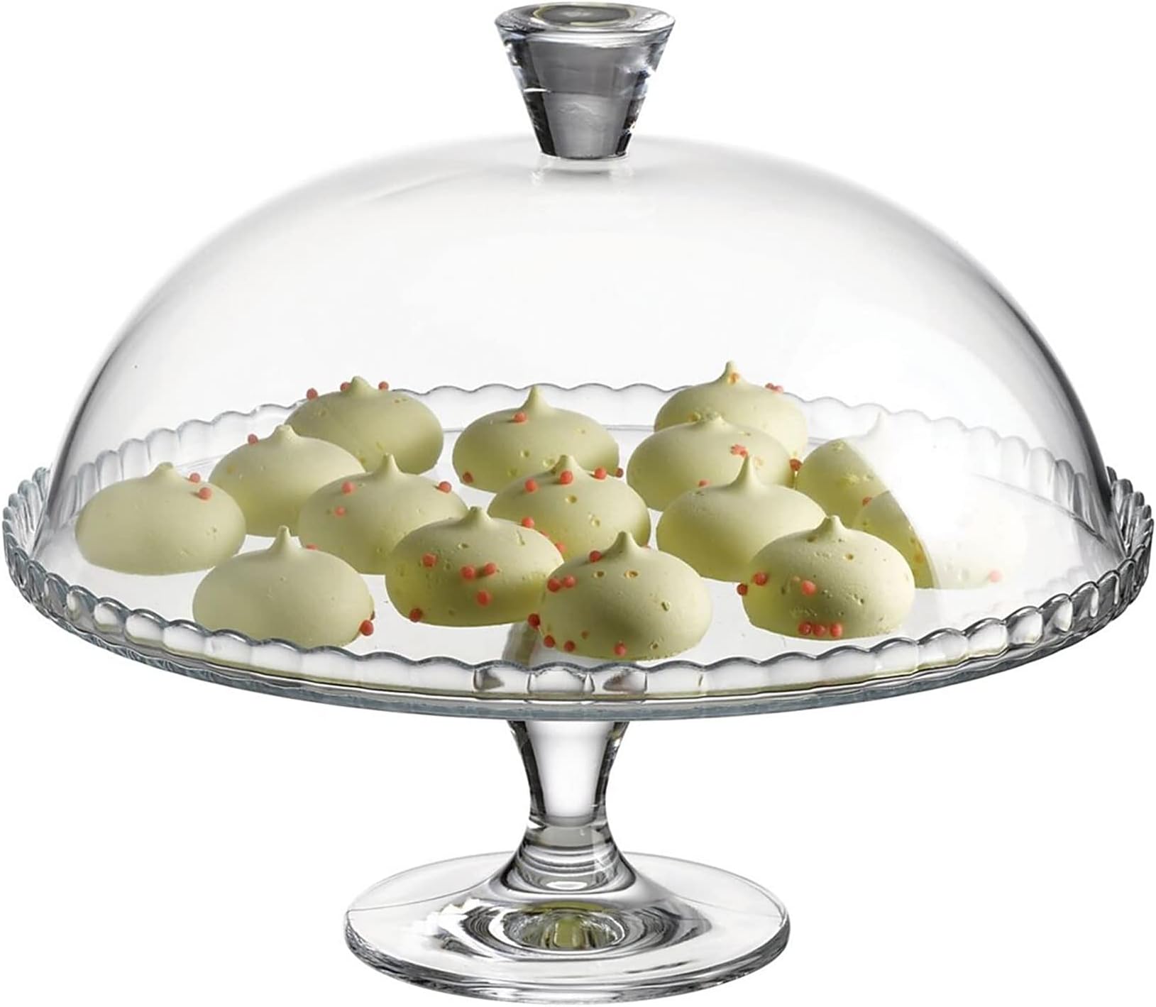 Amazon.com | Godinger Cake Stand with Dome, Cake Platter with Dome ...