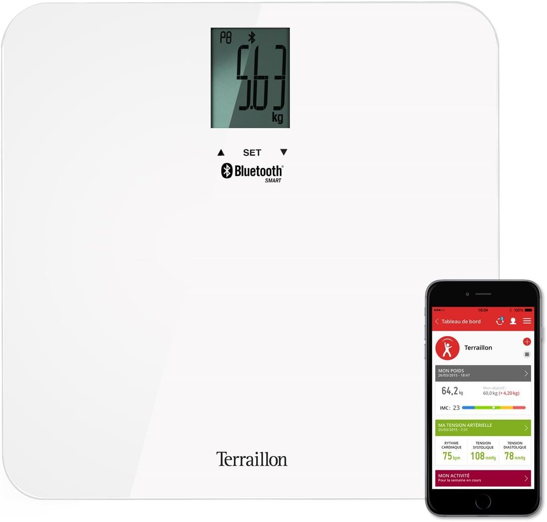 Terraillon Body Mass Index Bathroom Scales : Amazon.co.uk: Health ...