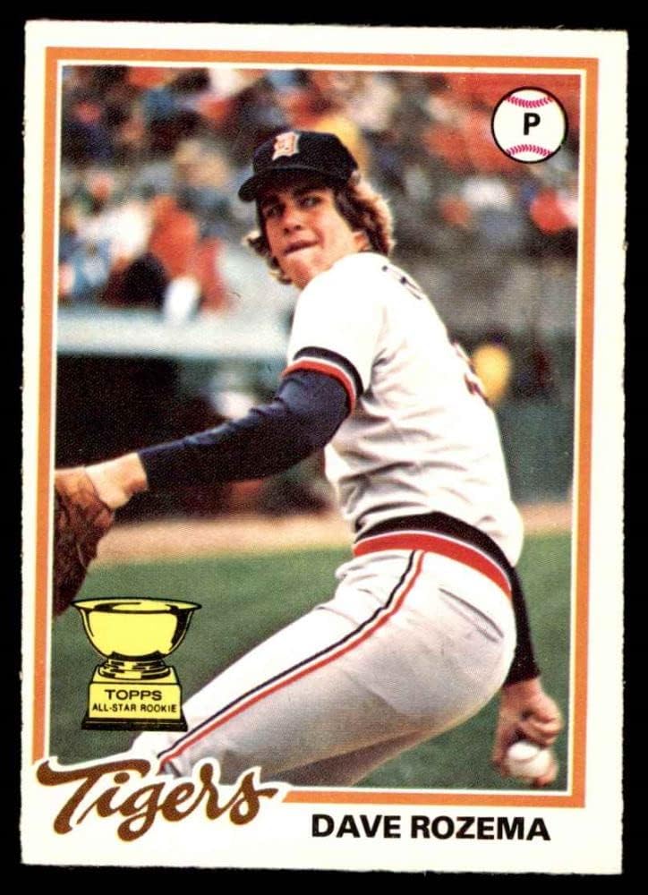 Amazon.com: 1978 O-Pee-Chee # 38 Dave Rozema Detroit Tigers (Baseball ...