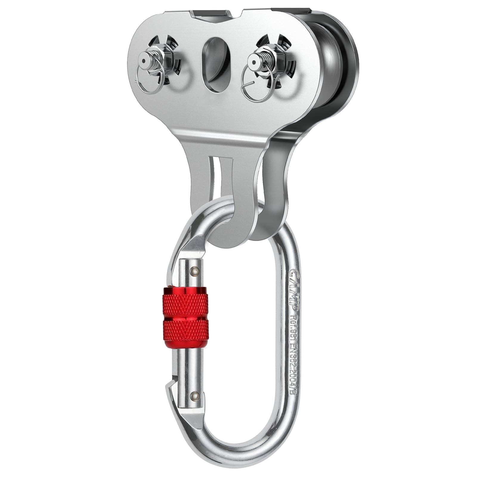 Snapklik.com : Zipline Pulley, Heavy Duty 304 Stainless Steel Zipline ...