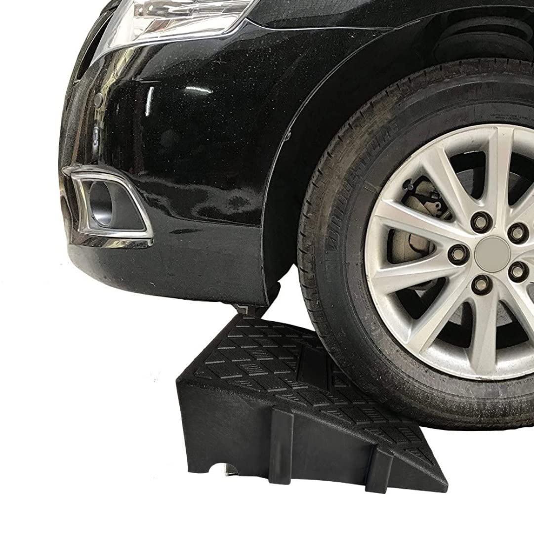 Amazon.com: KUYYFDS Curb Ramp Heavy Duty PVC Plastic Drive Ramps ...