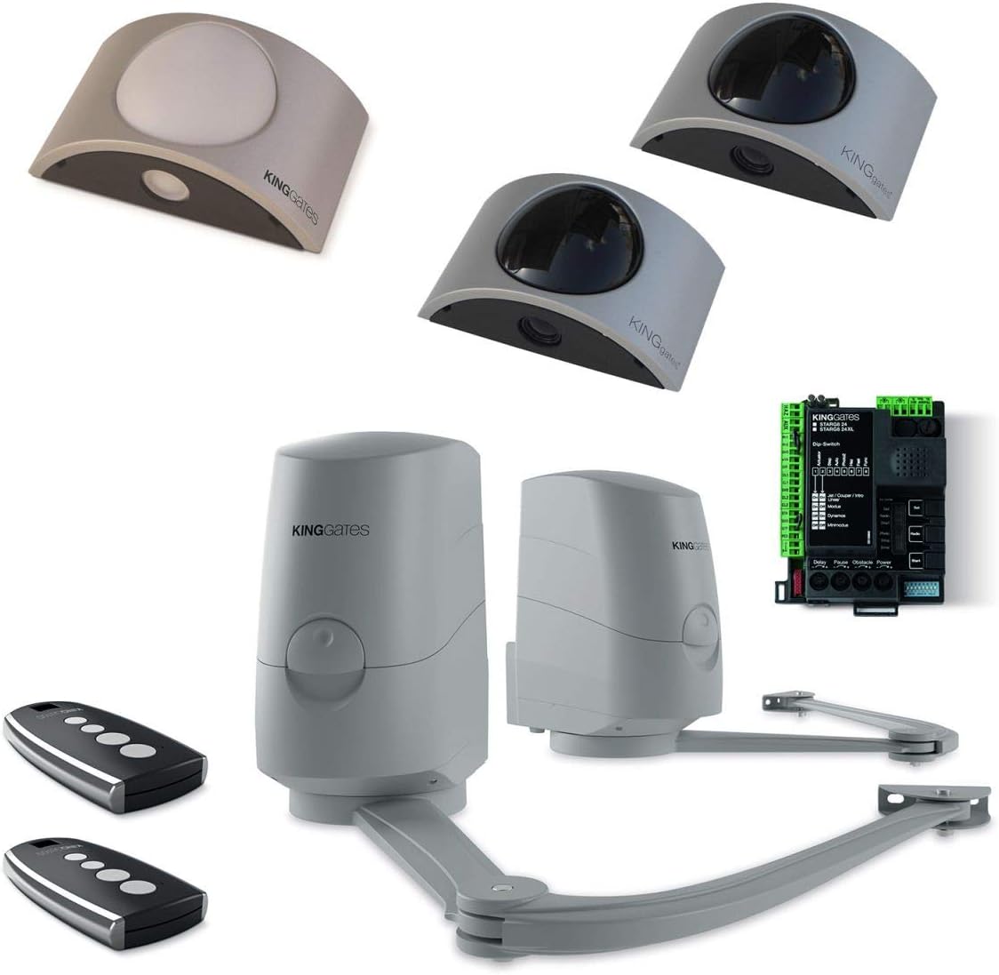 King Gates Kit Modus, Novo 280, 24 V, 300 kg, Max : Amazon.it: Auto e Moto