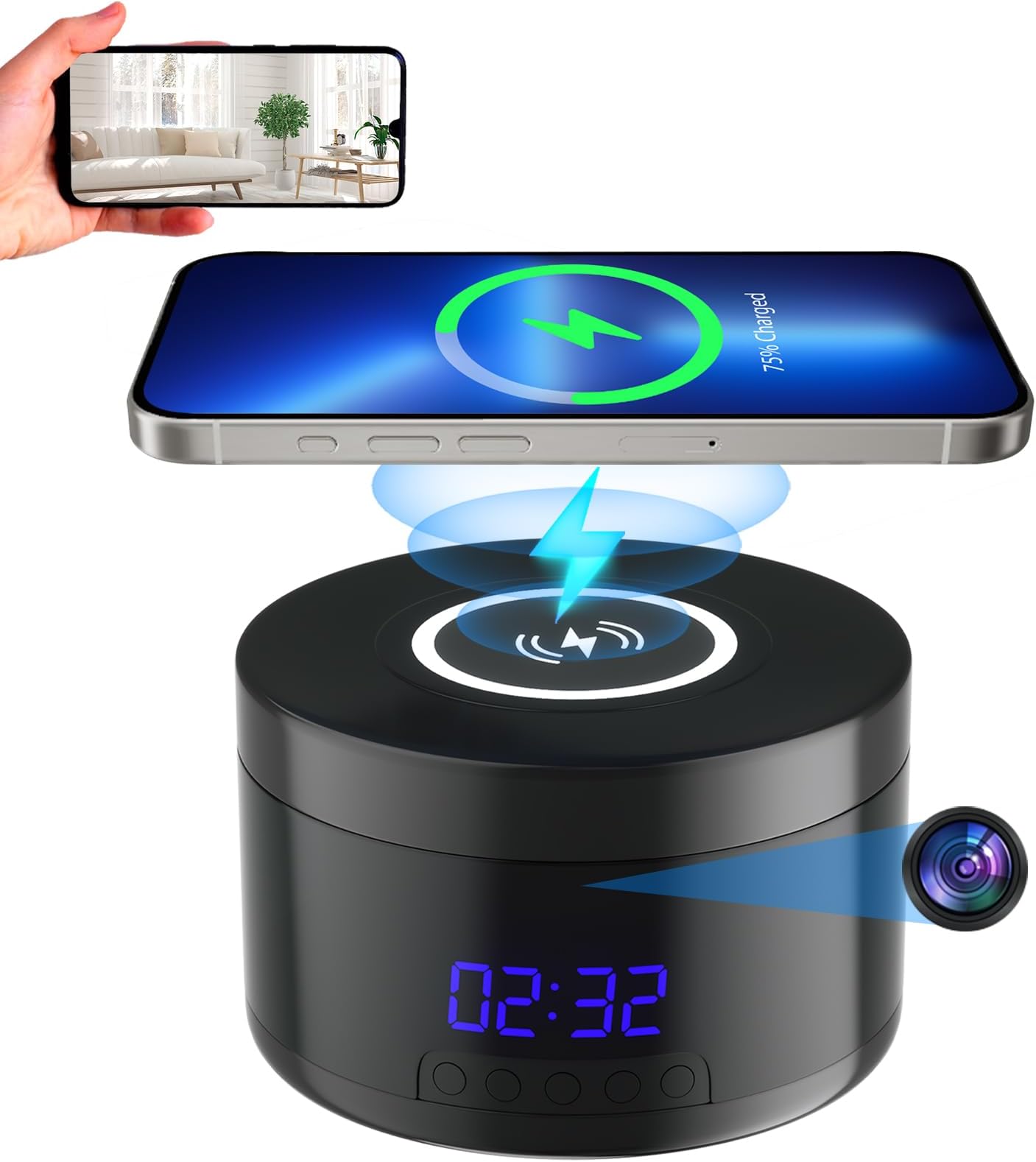 Amazon.com : Camtrix Magnetic Mini Security Camera,New Camtrix Security ...