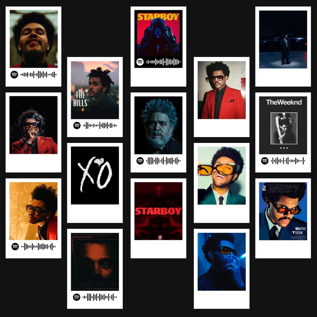 Funk You Store Weeknd Posters The Weeknd Polaroids Kit Set | Desertcart ...