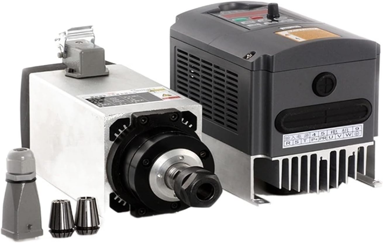 Amazon.com: Spindle Motor 3kw Air Cooled Spindle Kits + 4KW/380 ...